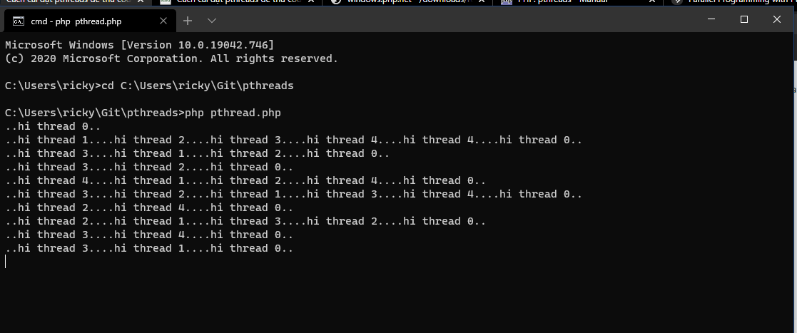 Cách Cài đặt Pthreads để Thử Code Multithreading Trong Php